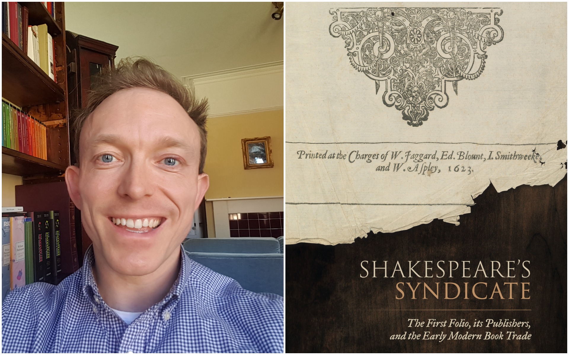 Dr Ben Higgins Shortlisted for Shakespeare’s Globe Book Award | Lady Margaret Hall